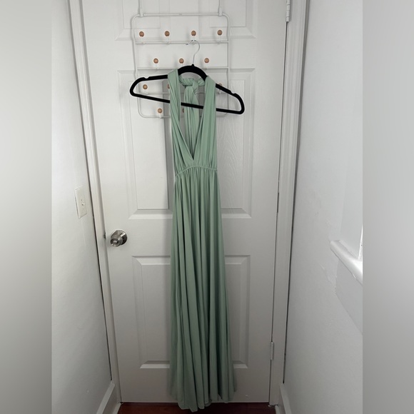 Dresses | Sage Green Convertible Maxi Dress | Poshmark